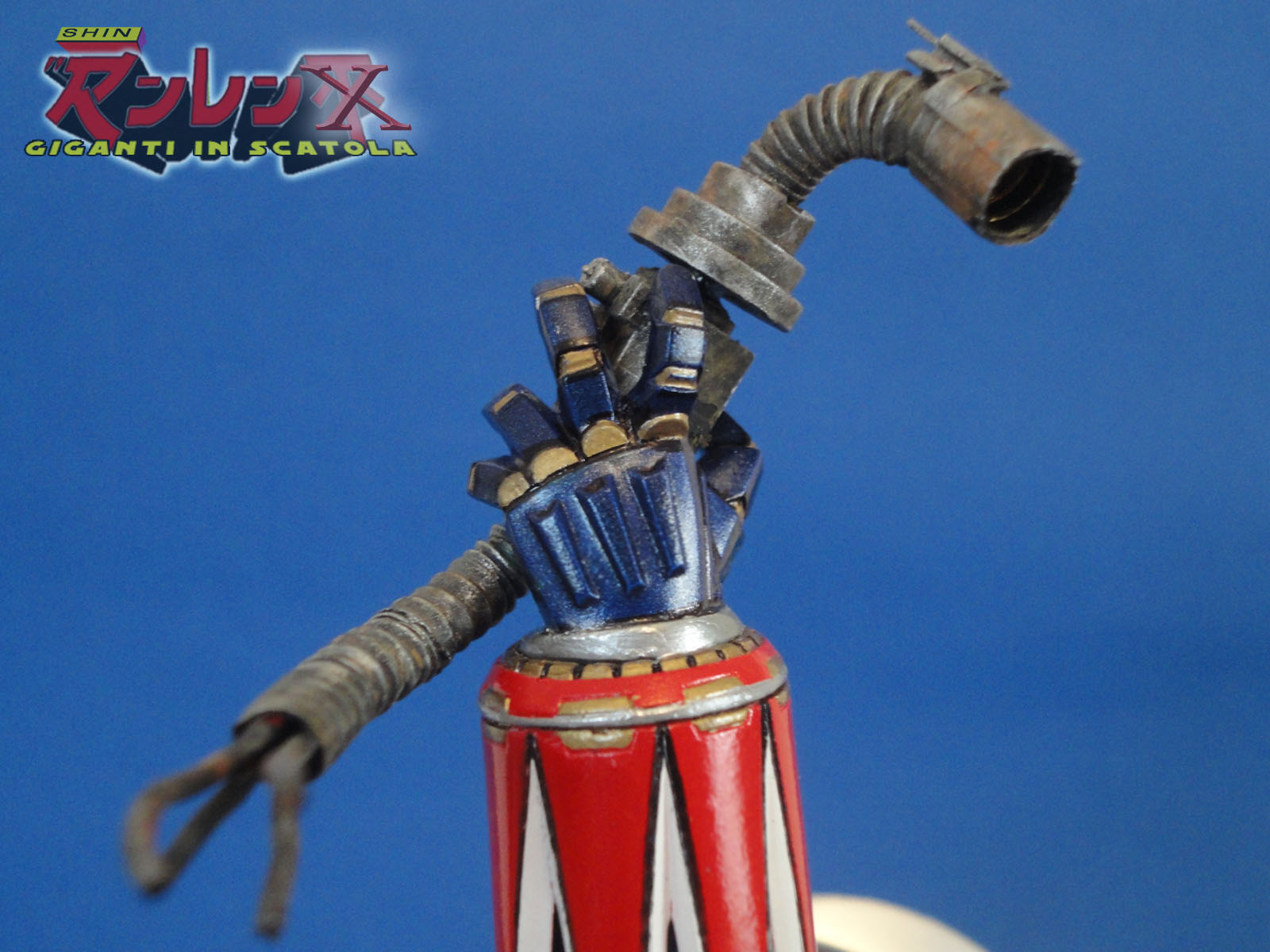 RoboX: Modelling #3: GRENDIZER (Goldrake) model kit resina (1)