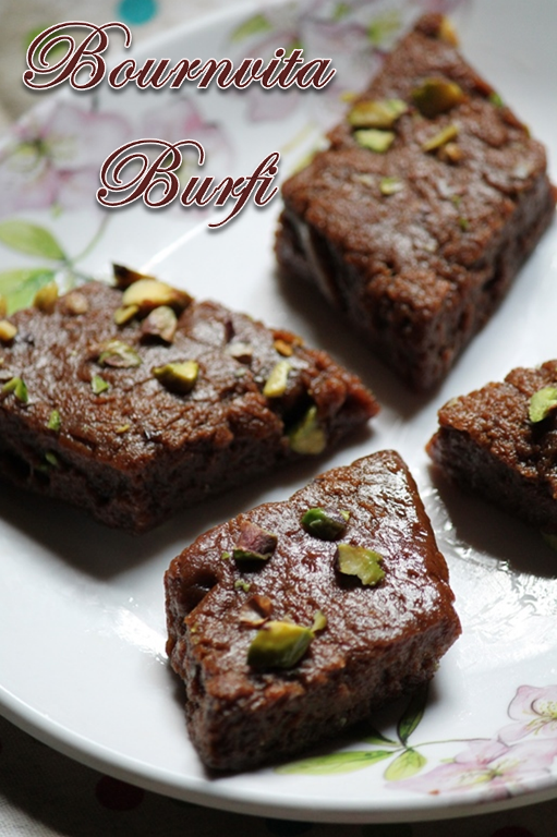 Bournvita Burfi Recipe - Recipe collection