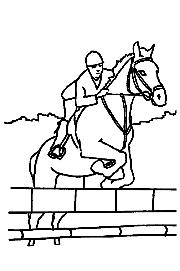 Obstacle Course Coloring Sheet Coloring Pages