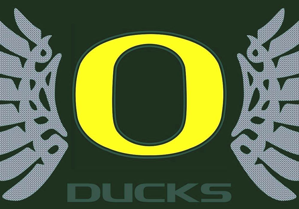 The Oregon Duck - Oregon Ducks Football Logo