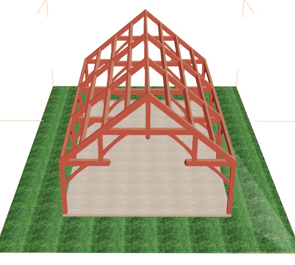 AR Green Pier-Architecture: Truss System