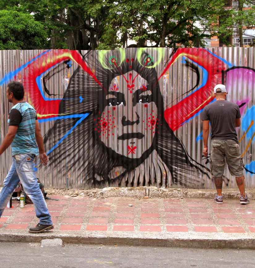 Stinkfish New Mural In Medellin, Colombia – StreetArtNews