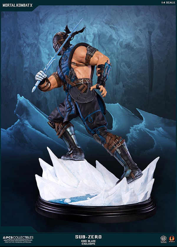 Mortal Kombat X - SUB-ZERO 1/4 Statue (Pop Culture Shock Collectibles)
