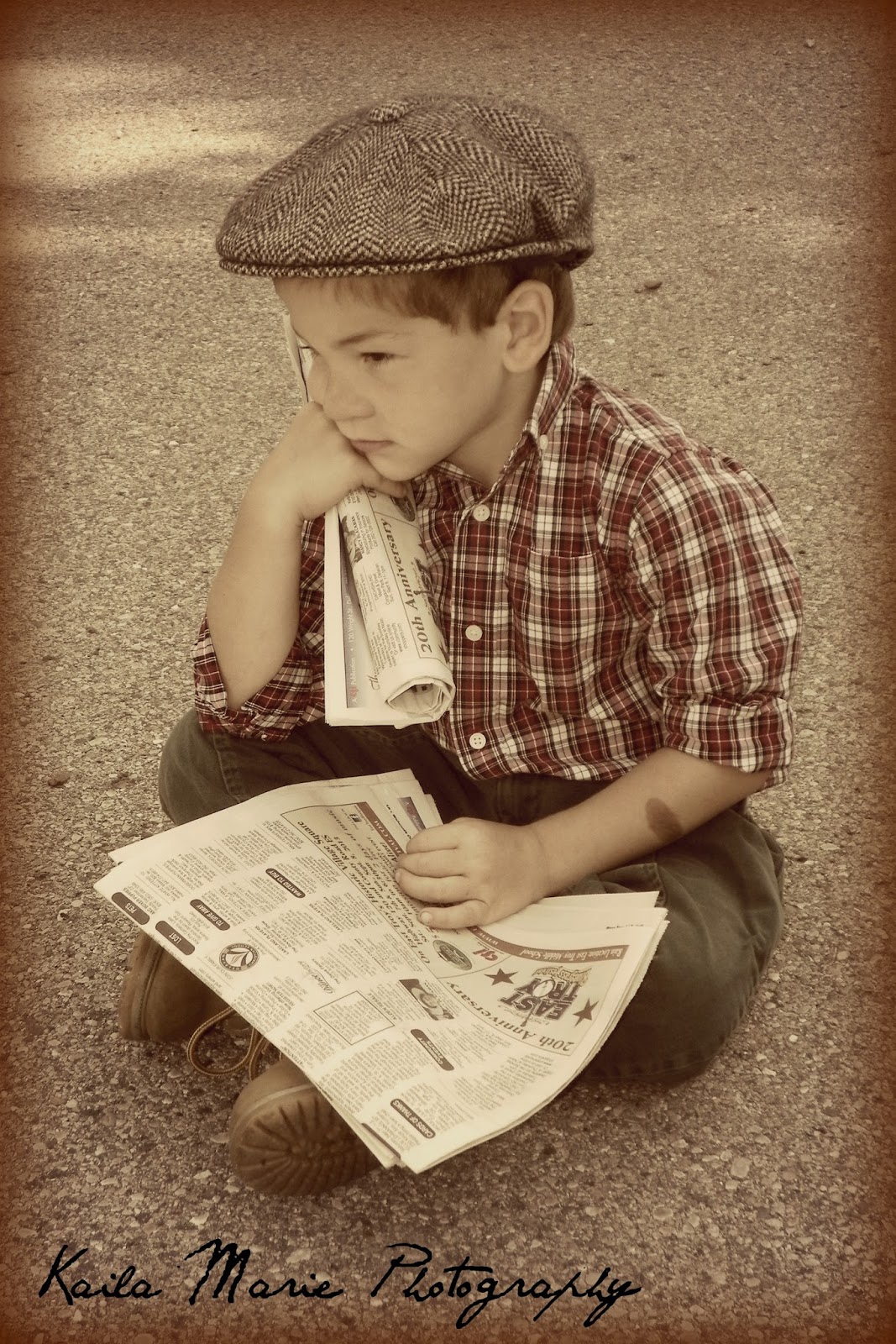 The Incorporeal Entrance: Andrew the Newsboy