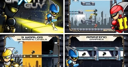 Gravity Guy FREE, juego de plataformas para móviles Android