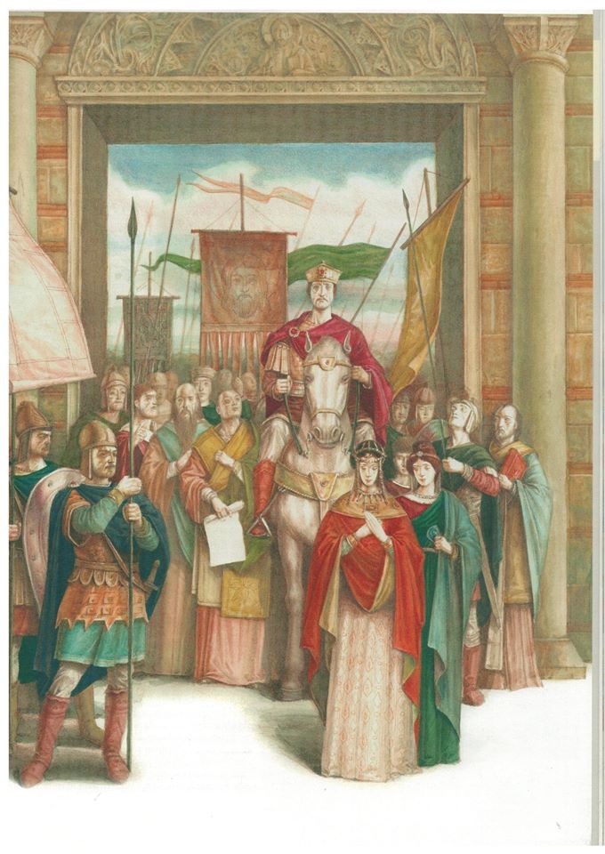 ΑΠΑΝΤΑ ΟΡΘΟΔΟΞΙΑΣ: I've been saving this cool drawing of Basil II in ...