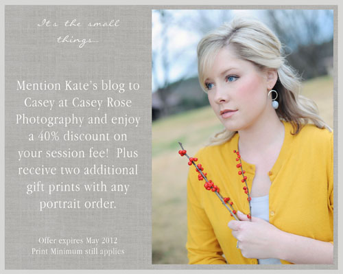 Casey Rose Photography - The Small Things Blog