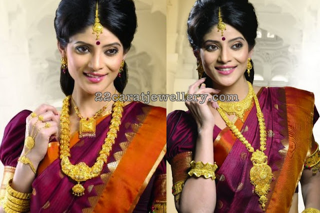 Traditional Gold Jewellery for Weddings - Jewellery Designs
