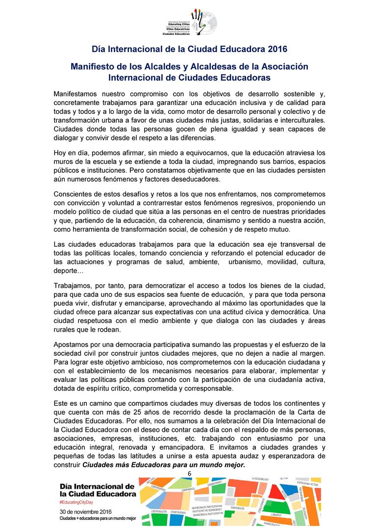 NOTIBLOG: DÍA INTERNACIONAL DE LA CIUDAD EDUCADORA