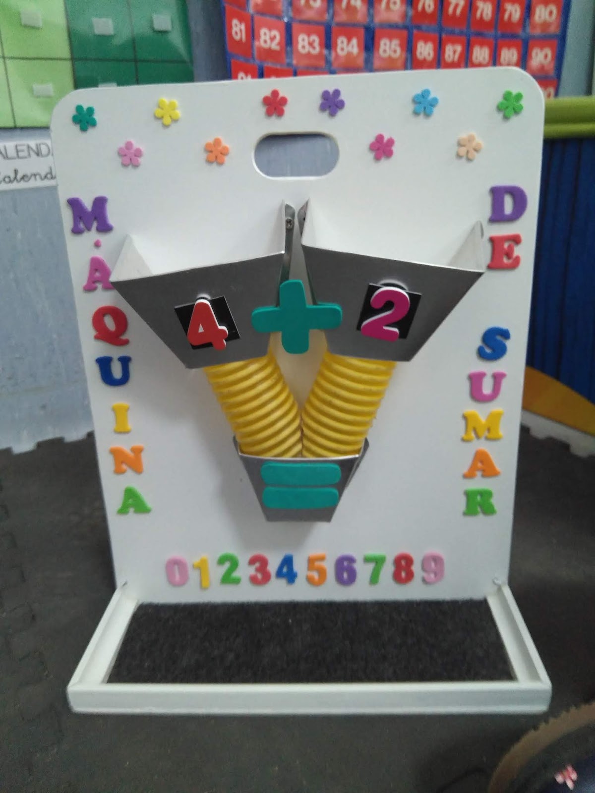 C.R.A. Entrerríos (Los Cerralbos): Estrenamos máquina de sumar