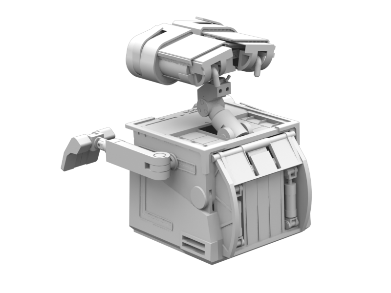 My Adventures With WALL-E: Almost Done With The Hands