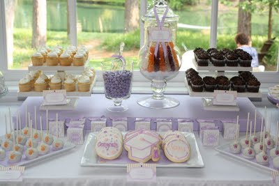Dessert Table ~ Sweet Graduation Celebration - Anders Ruff Custom ...