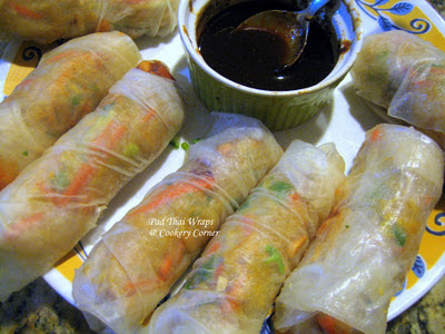 Pad Thai Wraps / Rolls