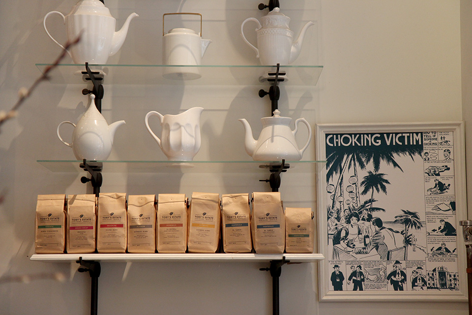 Toby's Estate Coffee in the Flatiron District - York Avenue