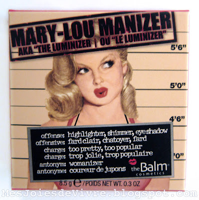 Mes Joies de Vivre: Review: The Balm Mary Lou-Manizer