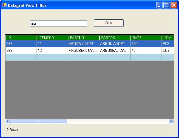Welcome to Chittaranjan's Blog: DATAGRIDVIEW CELL COLOR & FILTER WITH ...