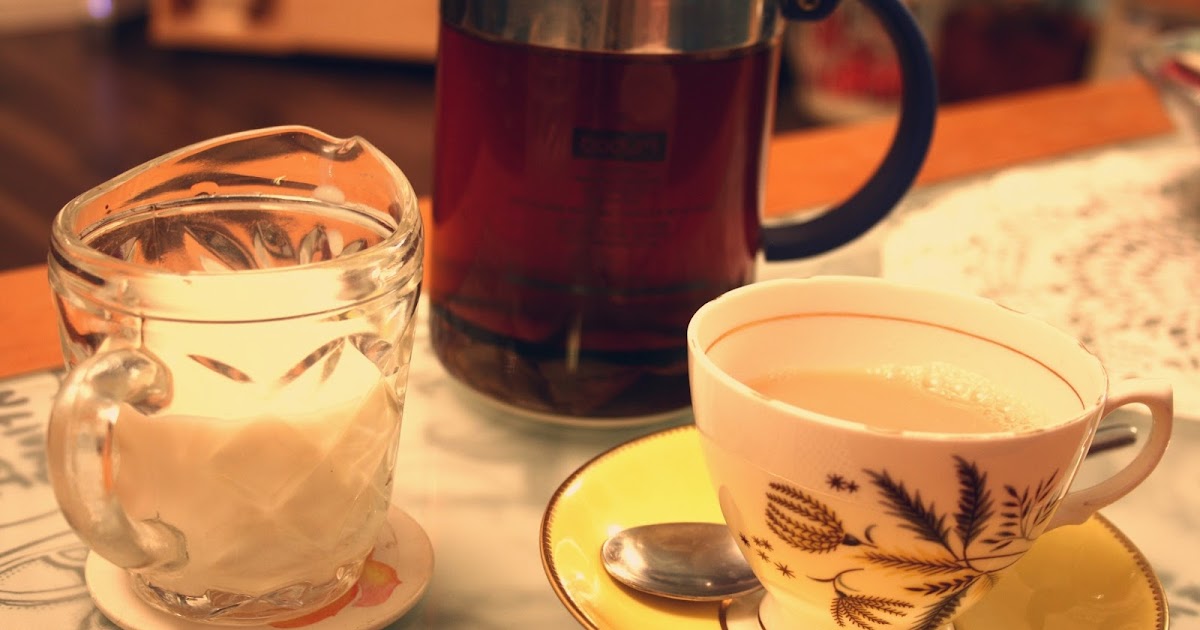 A Nice Cuppa Tea in the Morning.......