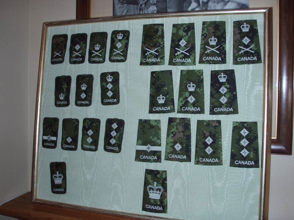 Will's rants: Canadian Army new rank insignia revisited