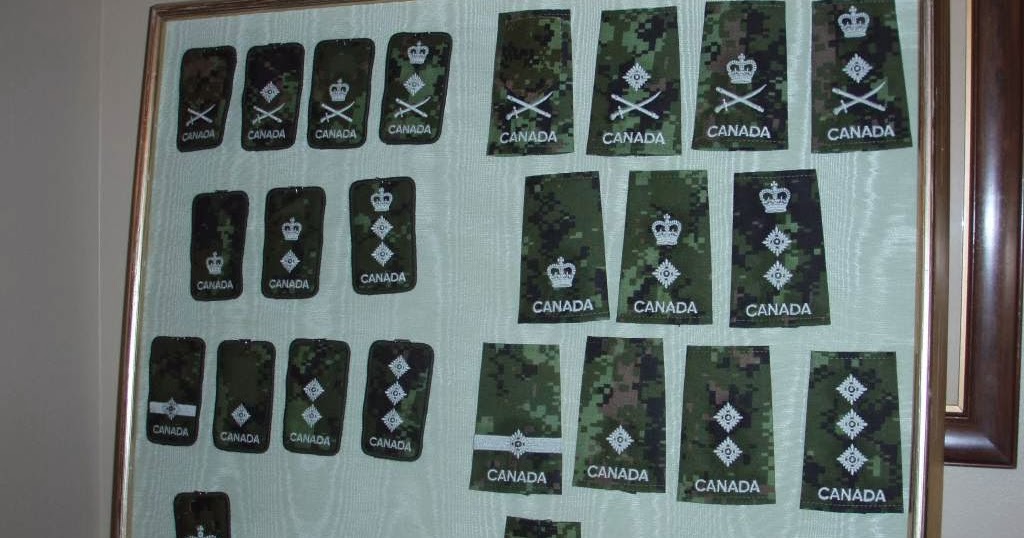 Will's rants: Canadian Army new rank insignia revisited