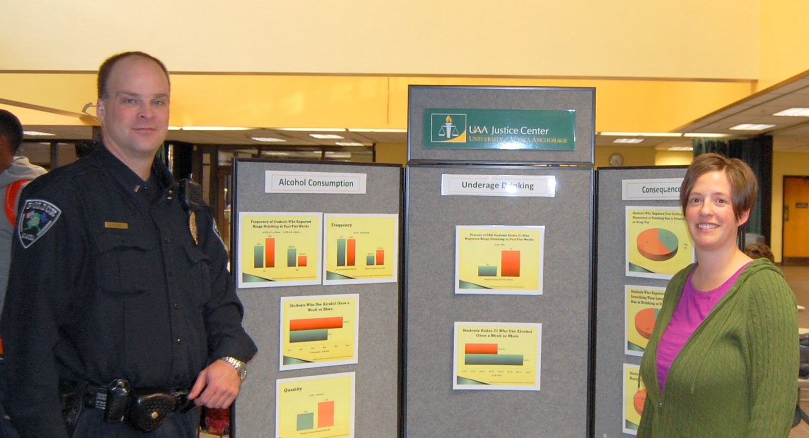 UAA Justice Center: Dr. Rivera participates in UAA Alcohol Awareness event