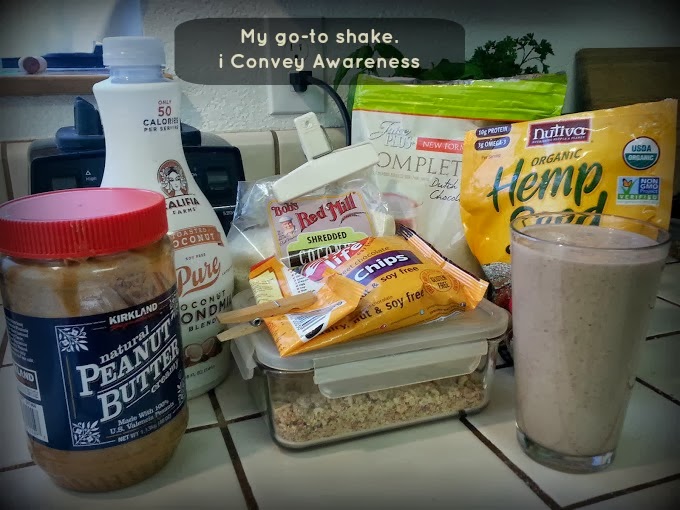 Conveying Awareness with Jessica David: My go-to non-dairy shake!