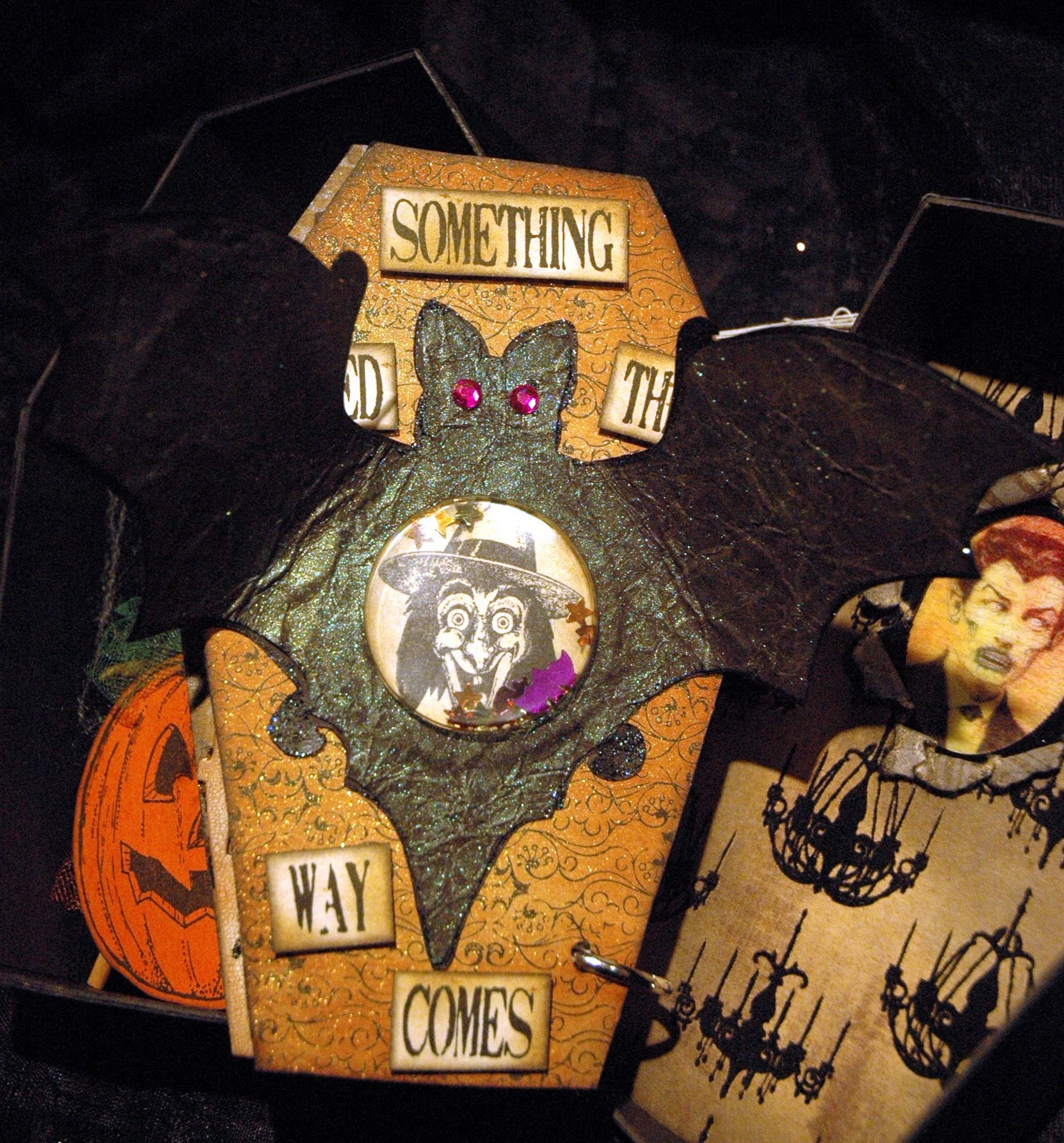 CREATIVITY IS CONTAGIOUS: THE COFFIN BOOK......Mwahhhhh