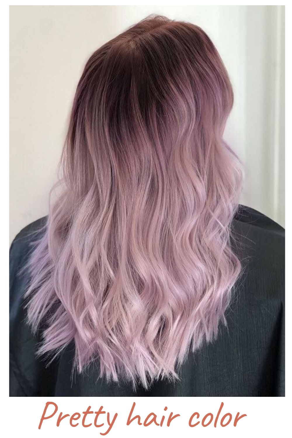 Pretty hair color