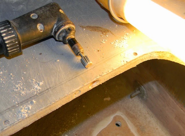 Ericson 25, Oystercatcher: Lazarette Modifications, Part 16: Final ...