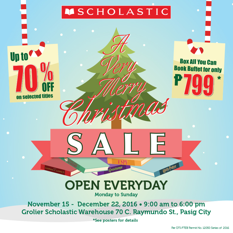 Manila Shopper: Scholastic Book Christmas Warehouse Sale & Book-All-You ...