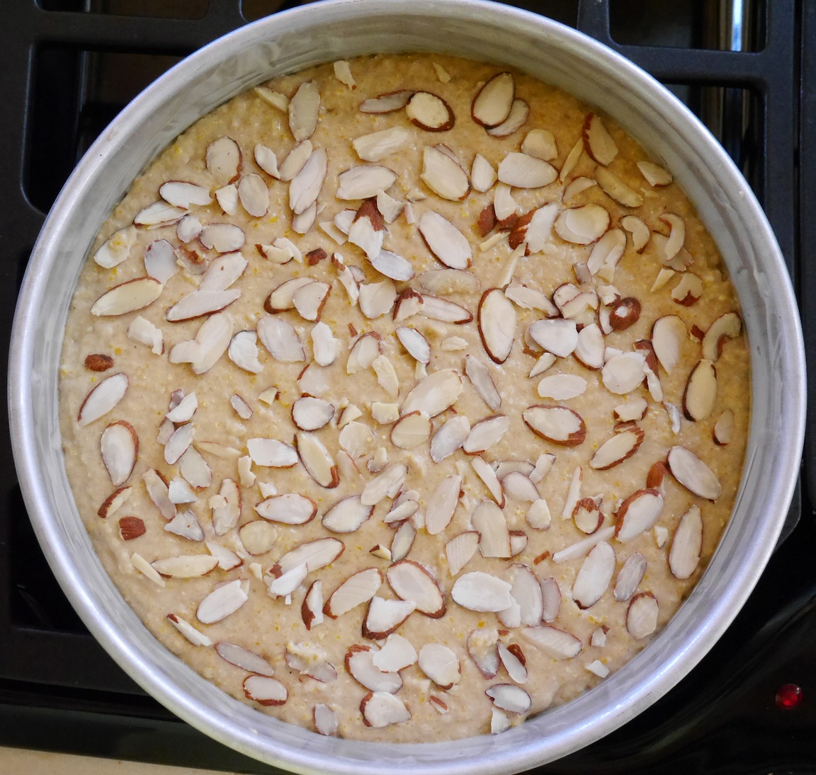 Foods For Long Life: Vegan Almond Polenta Cake