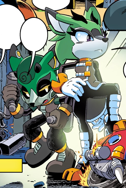Sonic The Hedgehog Comic Character Checklist Cassia And Clove