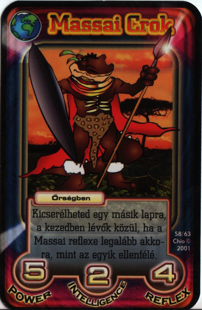 Master Crok kártyák: Master Crok #3