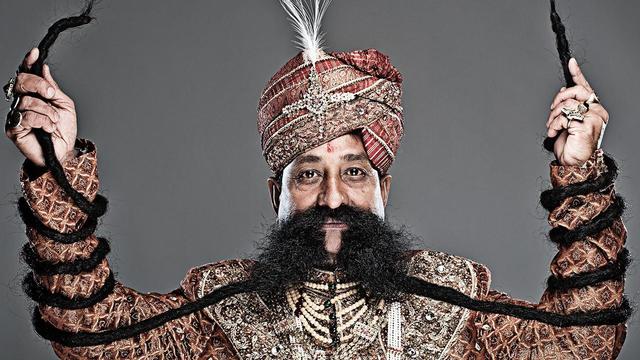 Beard 360 | Keep on growing!: Man with world's longest mustache has ...