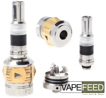 VapeFeed: LOTUS STYLE RDA REBUILDABLE DRIPPING ATOMIZER