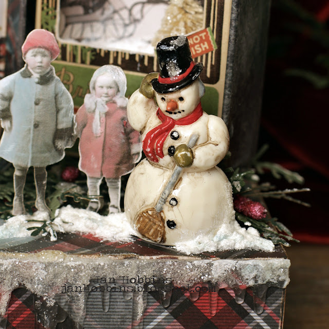 LET IT SNOW CHRISTMAS VIGNETTE - In My Own Imagination