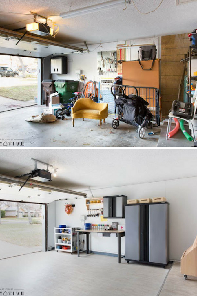 Clean Garage Before And After