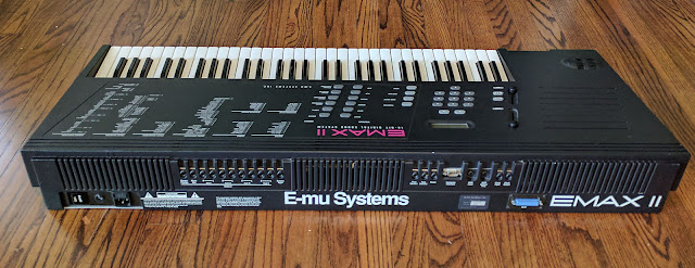 MATRIXSYNTH: E-mu Emax II Digital Sampling Keyboard