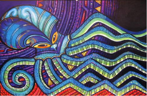 Room 22's Blog: Jigsaw Art - Warren Pohatu