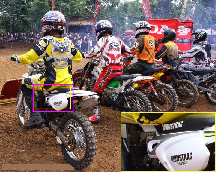MINI MOTO: MOTOR TRAIL GTS 200 CC MONSTRAC