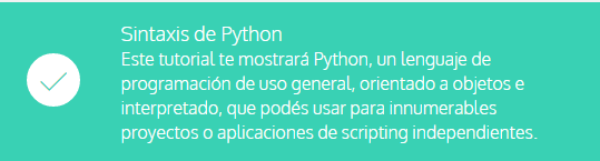 EL BLOG DE LA INFORMÁTICA: Soluciones Codecademy. Sintaxis de Python