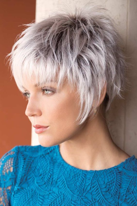 La Moda En Tu Cabello Cortes De Pelo Corto Pixie Con Flequillo 2019