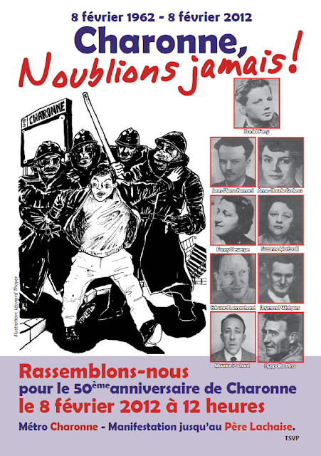 La Cause du Peuple - le journal du FRAP: Charonne, n'oublions jamais