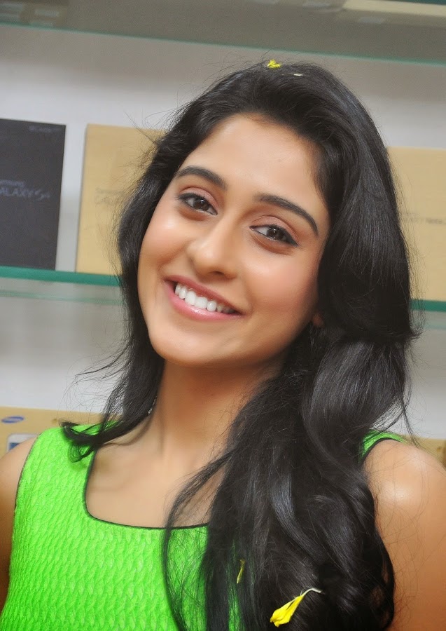 Regina Cassandra Latest Photoshoot In Green Color Dress