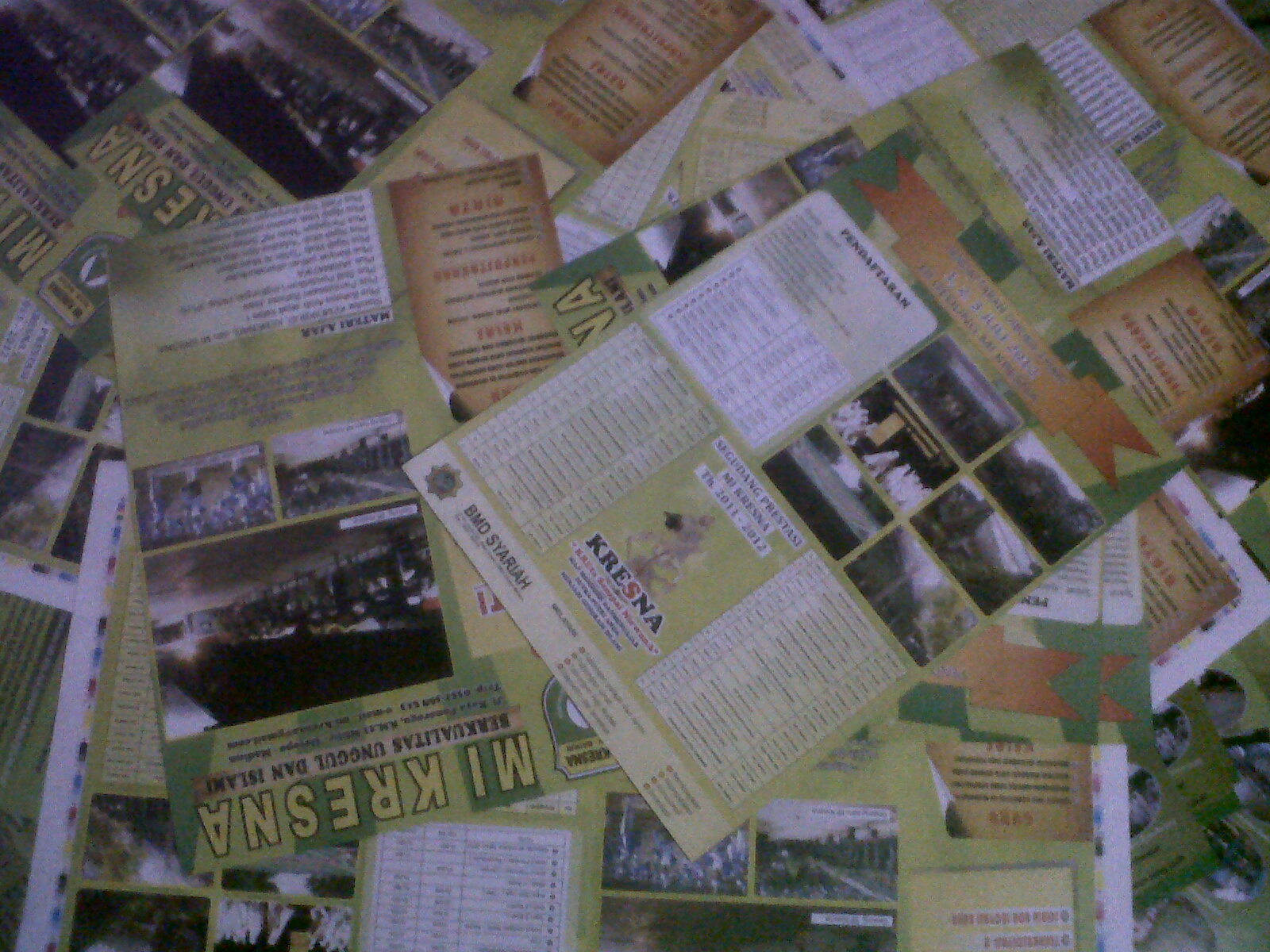 51 Contoh Brosur Dengan Desain Layout Unik dan Lipatan Cantik Unik ...