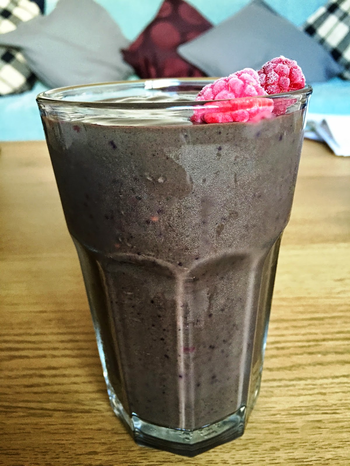 Frankie's Weekend: Purple Protein Juice