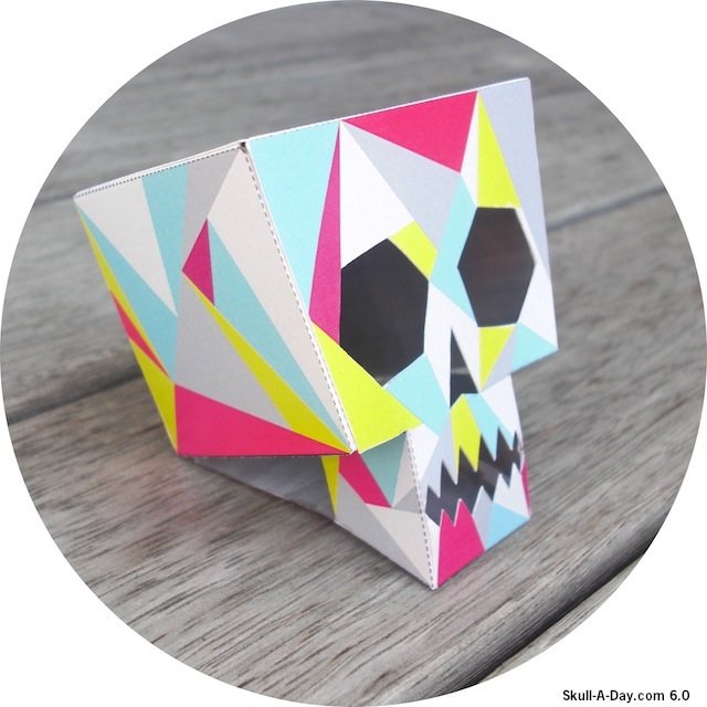 DIY Paper Skull