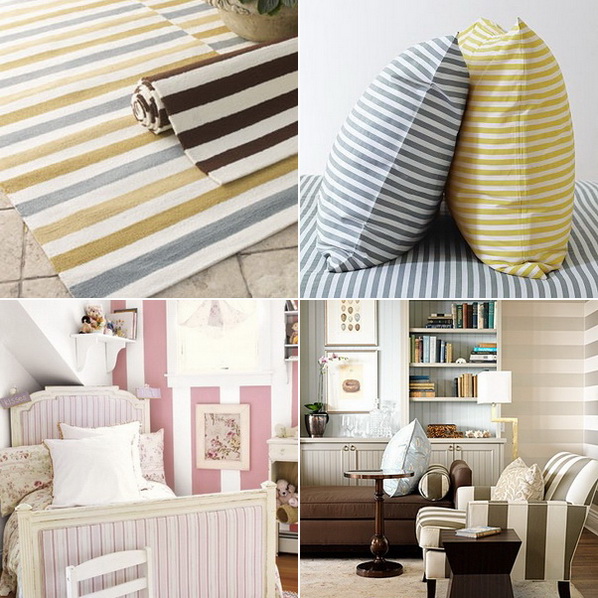 DECO CHAMBRE INTERIEUR: Idées de décoration à rayures