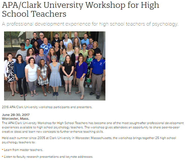 Teaching High School Psychology: March 2017