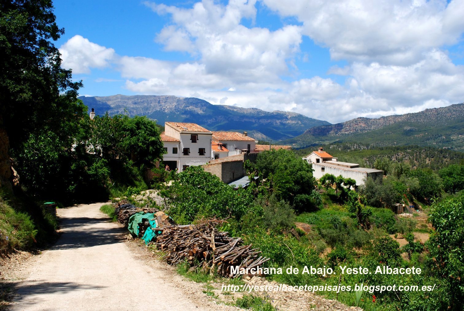 Yeste. Albacete. Paisajes: Marchana de Abajo. Yeste