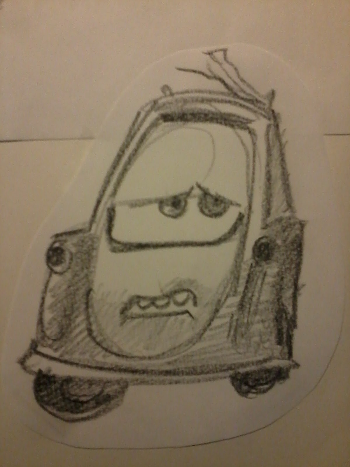 Daniel Gonzales : Cars 2 Drawings
